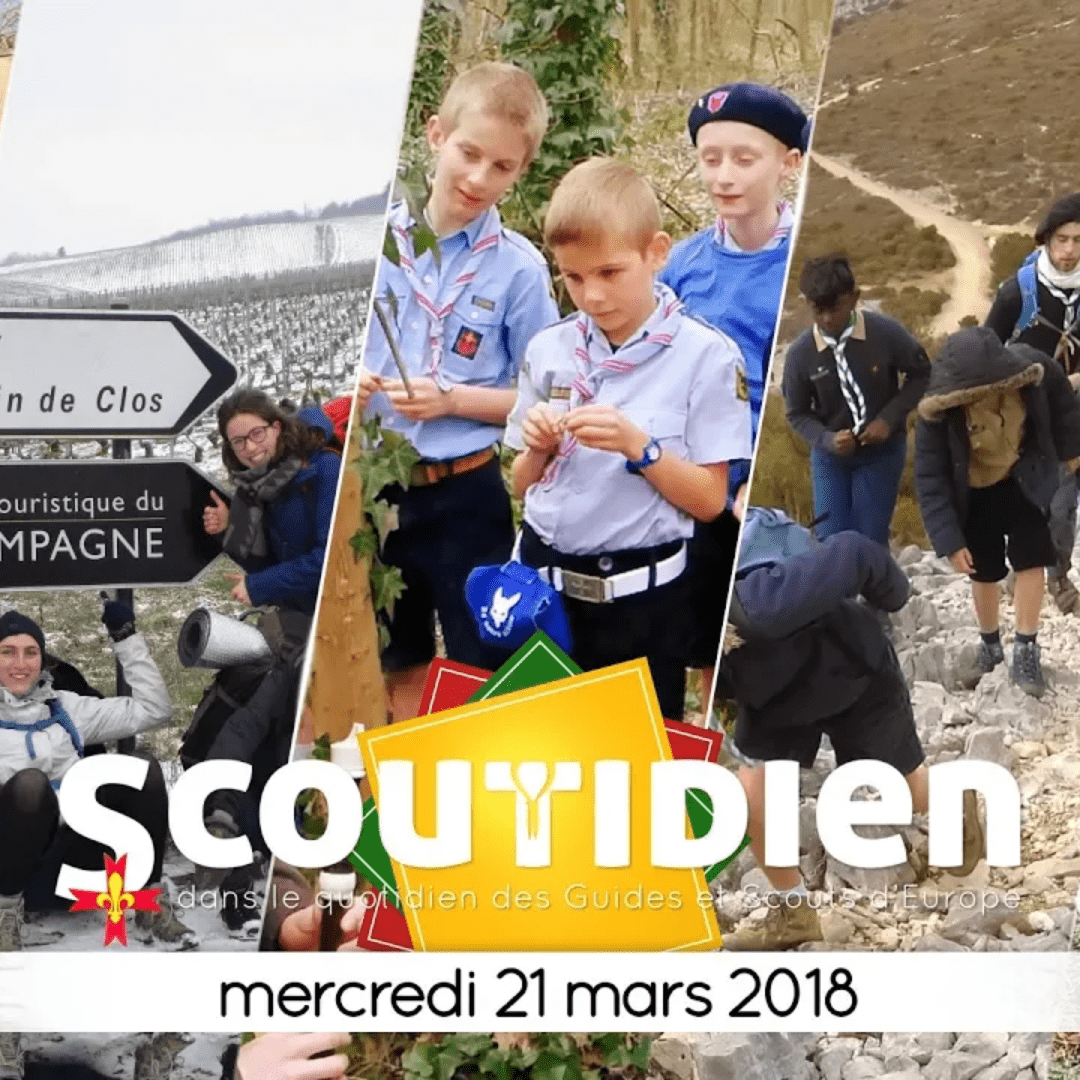 Scoutidien l'actu -#007 mercredi 21 mars 2018