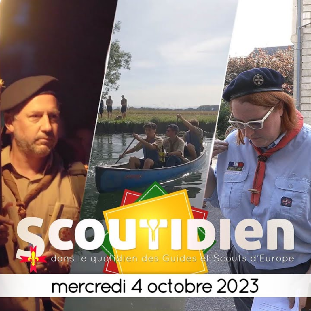 Scoutidien l'actu - #085 mercredi 4 octobre 2023