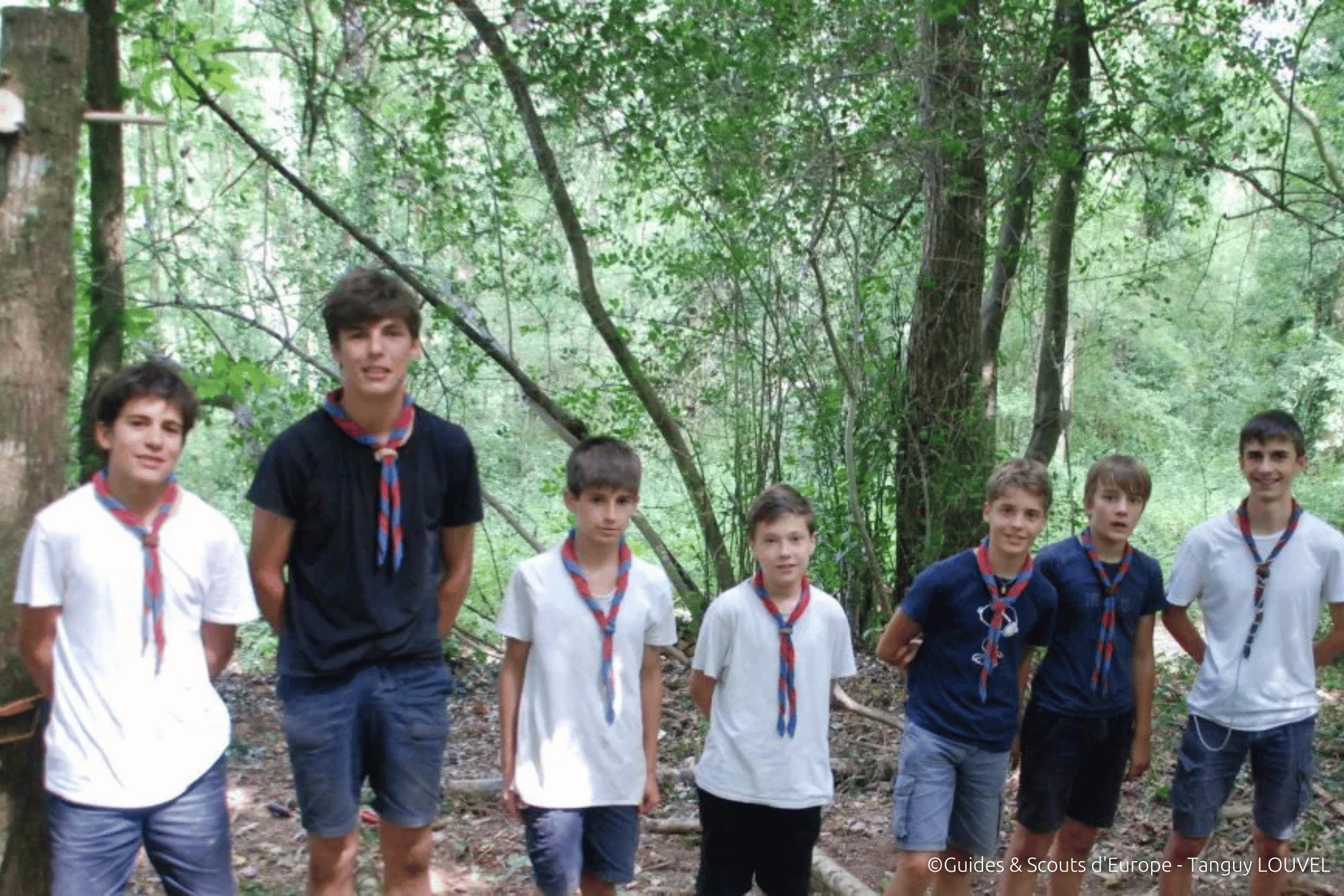 L'écho de l'Ouest : "Machecoul-Saint-Même. Les scouts d'Europe vivent ...